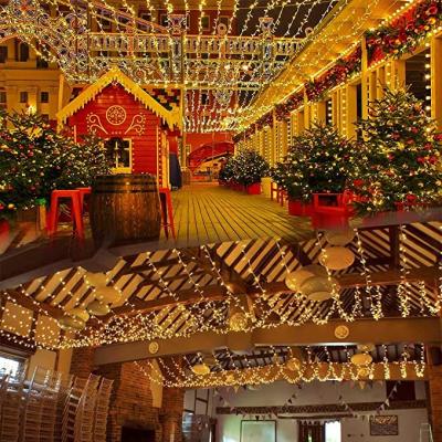 Cina Luci all'aperto delle decorazioni calde di natale bianco 8 luci leggiadramente di Natale di modi di illuminazione con la ripresa esterna per la decorazione dell'albero in vendita