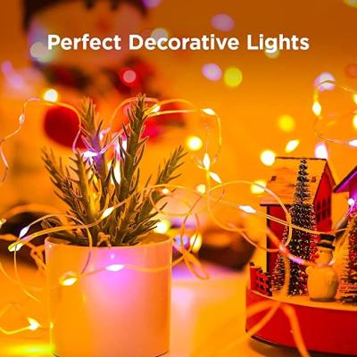 Cina Le luci leggiadramente impermeabilizzano il telecomando dell'interno di Dimmable della decorazione della lucciola di nozze bianche calde di Lightsfor in vendita