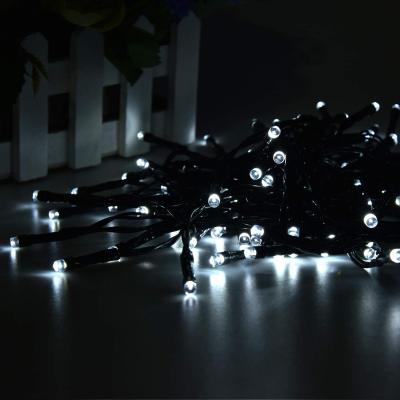 Cina Luci solari della corda di bianco 100 LED 8 luci impermeabili all'aperto di modi per il giardino in vendita
