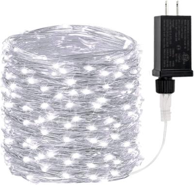 China 8 Modes Waterproof LED Fairy Lights For Garden Girl'S Room Plug In String Lights for sale