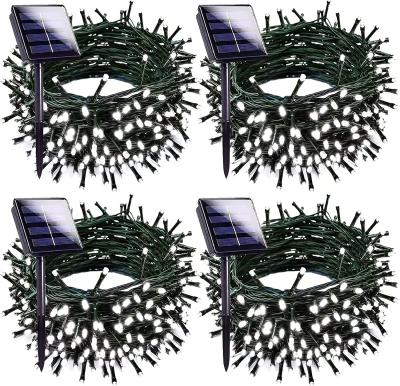 Cina 800MAH Solar Powered LED String Lights Green Wire  Xmas Tree Garden Decor in vendita