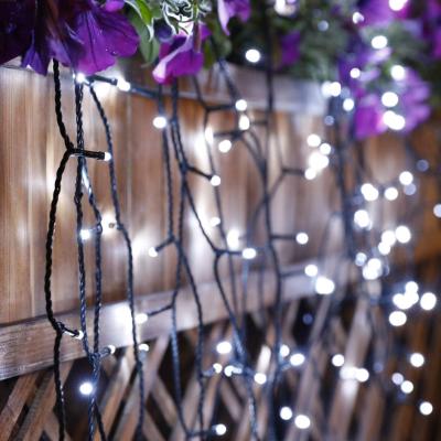 Cina 800MAH Solar Powered LED String Lights Green Wire  Xmas Tree Garden Decor in vendita