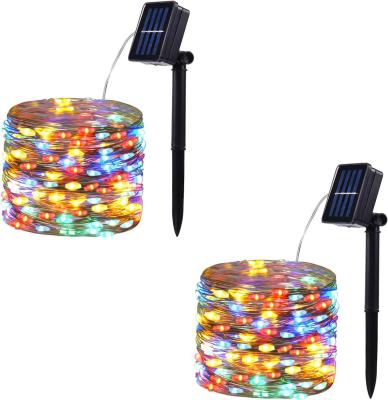 Cina Multicolor 100 LED Solar Powered String Lights 8 Modes Fairy Lights For Garden Patio in vendita