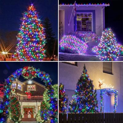中国 8 Modes Twinkle Star Christmas Fairy Lights Battery Operated Outdoor Party Decor 販売のため