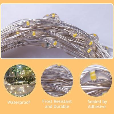 中国 8 Modes Twinkle Star Christmas Fairy Lights Battery Operated Outdoor Party Decor 販売のため