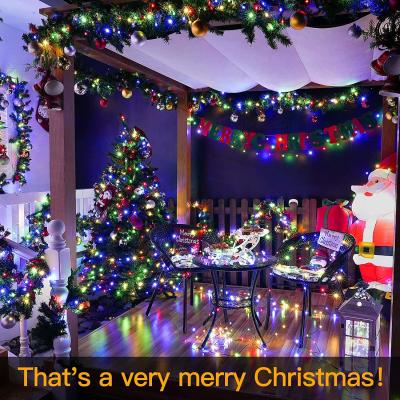 Cina Luci leggiadramente solari impermeabili multicolori solari delle luci di Natale 240LED IP67 per il balcone del patio in vendita