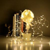 China Warm White 20 LED Mini String Lights Waterproof Copper Wire Firefly Starry Lights for sale