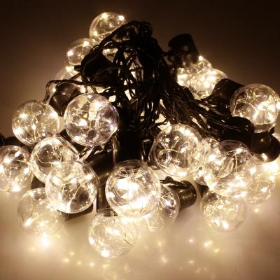 Cina Le luci solari del festone delle lampadine del giardino 35 impermeabilizzano rv con 3M Cable in vendita