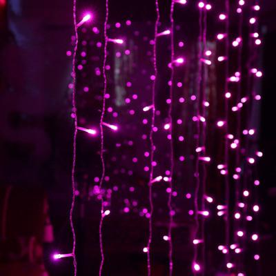 Cina Luci solari multi 400 colorati LED 40M Length del ghiacciolo blu di nozze in vendita