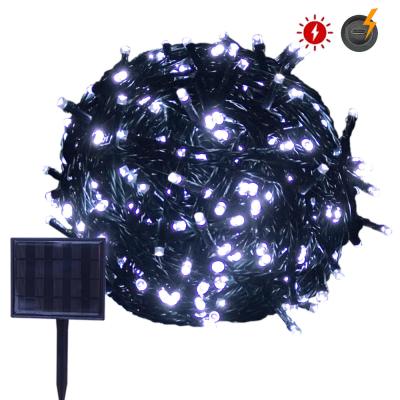 中国 5V涼しく白いIP44太陽動力を与えられたきらめきの豆電球の屋外のクリスマスの照明 販売のため