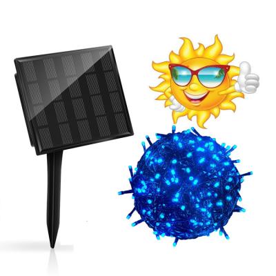 中国 28V装飾的で青い太陽クリスマスのひもは400 LED 40mの長さをつける 販売のため