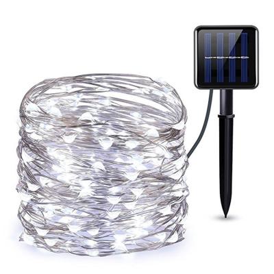Cina luci bianche della corda di San Valentino delle luci 250MA della corda di 30M Length Solar Christmas in vendita