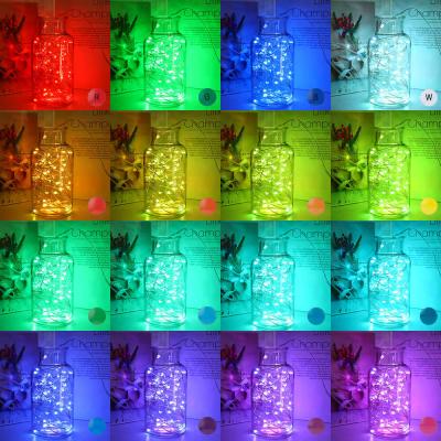 China A corda azul de IP65 USB ilumina 150 luzes feericamente do festival do diodo emissor de luz com cabo de 0.5m à venda