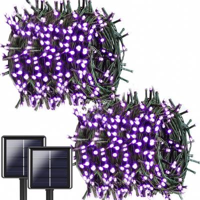 Cina Il Natale solare all'aperto porpora mette insieme le luci 5V 450MA 50M Length in vendita
