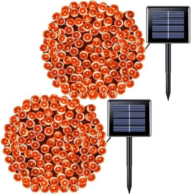 Cina 8 batteria verde del cavo 70m di Halloween di modi delle luci arancio della corda 3.7V in vendita