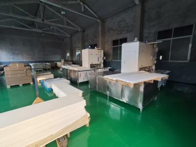 China Two Station Flat Sheet Membrane Production Machine Automatic UF Film Sheet Cutting And Welding Machine PBM001 for sale