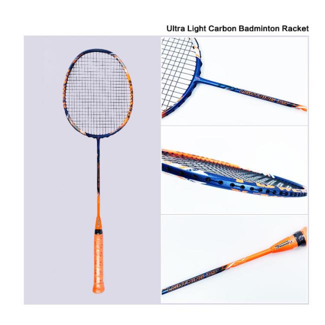 Dmantis D9 5u Weight High Tension Carbon Fiber Badminton Racket