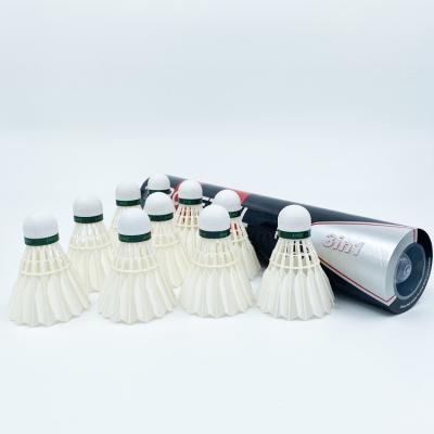Cina La navetta ibrida di Kawasaki Duck Feather Badminton Shuttlecock Durable tappa bianco in vendita