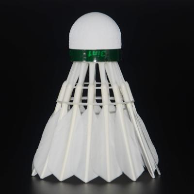 Cina Livello 3 di torneo in 1 bene durevole eccellente Duck Badminton Feather Cork Shuttlecock naturale di volano in vendita