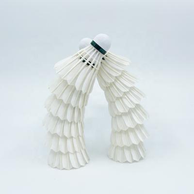 China Hybrid 3 In 1 Shuttlecock Goose Feather Durable Badminton for sale