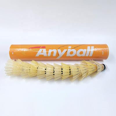 China Het duurzame Plastic Merk van de Badmintonshuttle 12pcs Anyball Te koop