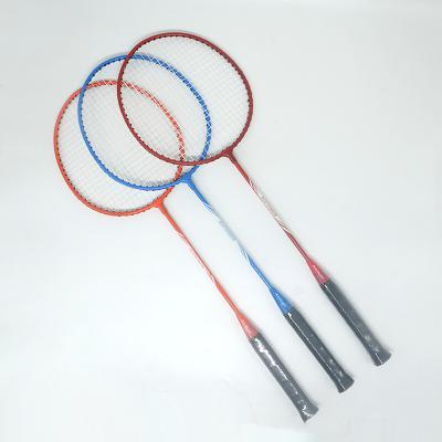 中国 屋内屋外のPlay Raqueta De Aceroのために置かれる鉄の鋼鉄バドミントン ラケット 販売のため