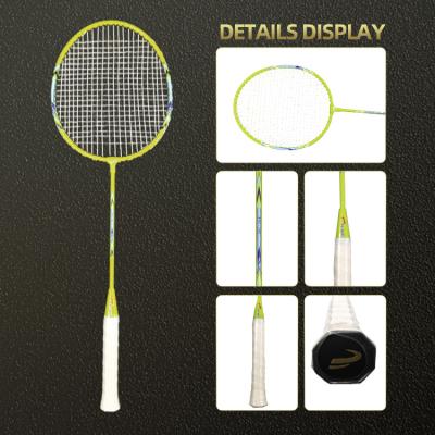 China A raquete de badminton 798 de alumínio ajustou multi cores Junior Badminton Racquet With Bag à venda