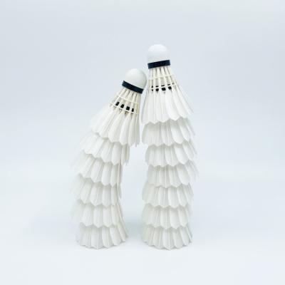 Cina Sughero tradizionale naturale dell'unità di elaborazione di Duck Feather Badminton Shuttlecock della prima classe in vendita