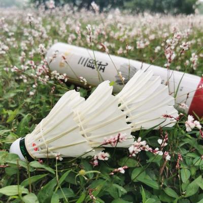 China 3in1 Flex Goose Feather Hybrid Shuttlecock-Badminton Openluchtgymnastiek Opleiding Te koop
