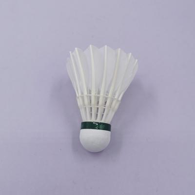 中国 自然なガチョウの羽3in1のバドミントンのShuttlecock雑種のShuttlecockのクラス レベル 販売のため