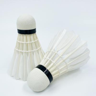 Cina Seconda palla dell'interno ed all'aperto di Duck Feathers Badminton Training Shuttlecock della classe in vendita