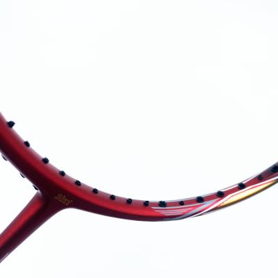 Cina Tutto carbonio-gtafite rosso nero batteria da badminton in vendita