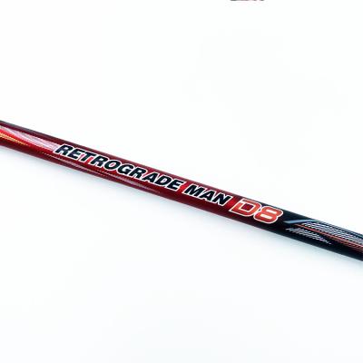 Cina Tutto carbonio-gtafite rosso nero batteria da badminton in vendita