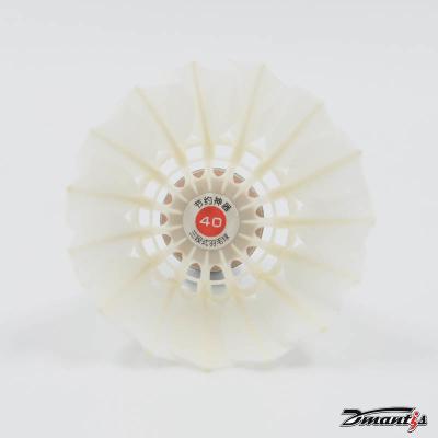 Cina Vendita diretta in piccole quantità 3in1 Hybrid Shuttlecock Retailer Badminton Shuttlecock Piuma naturale di anatra in vendita