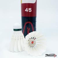 China Durable Accurate Drop Point High Durability Training Feather Badminton Shuttlecock for sale
