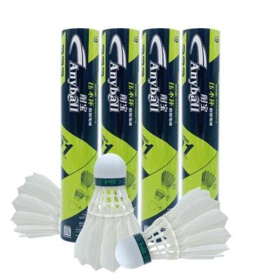 Cina Anyball 333 Badminton Shuttlecock di alta qualità Hybrid Feather Super Cost Performance in vendita