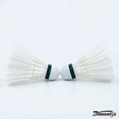 Cina Pelle naturali Shuttlecocks Durabilità elevata Shuttlecocks di badminton professionali per tornei e competizioni in vendita