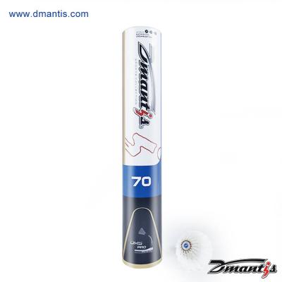 Cina Dmantis tradizionale di badminton Shuttlecock super classe piuma d'oca di alta qualità per la compilazione in vendita