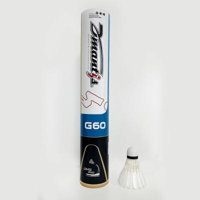 Cina Classe B Piuma d'oca Badminton Shuttlecock Factory Torneo personalizzato Shuttlecocks Durable Badminton Shuttlecock in vendita