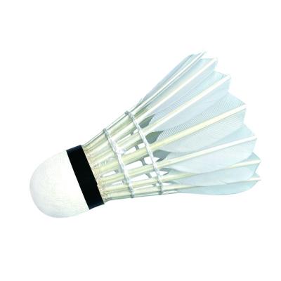 Cina Natura Piuma Badminotn Shuttlecock Buona qualità per l'uso a lungo termine Shuttlecocks con alta durata in vendita