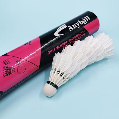 Cina Goose Feather Badminton Shuttlecock with Fast Delivery for Mass Wholesale or Export Feather Shuttleecock OEM Badminton in vendita