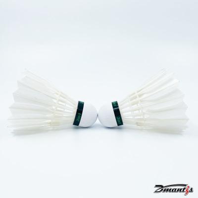 Cina Dmantis D75 Natural Feather Shuttlecock Badminton Natural Duck Feather Cheap Shuttlecock in vendita