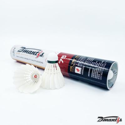 Cina High Performance Class A Duck Feather Dmantis 3in1 Badminton Shuttlecocks D75 for Competition in vendita