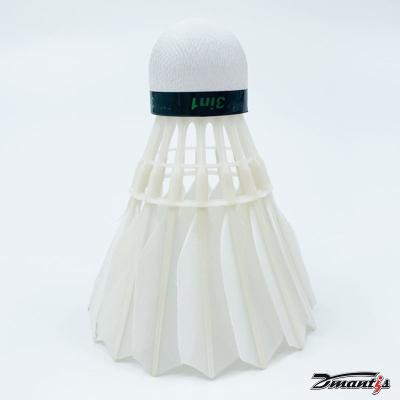 Cina Dmantis D75 Model Natural Feather Shuttlecock Badminton Duck Feather Cheap Shuttlecock in vendita