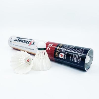 中国 12PCS Dmantis D75 3in1 Competition Training Badminton Shuttlecocks Duck Birdies Duck Feather Shuttlecoc 販売のため