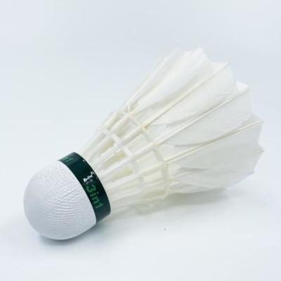 Cina 12PCS Anyball333 Training Durable Stable 3in1 Shuttlecock Hybird Feather Shuttlecocks Birdies Badminton in vendita