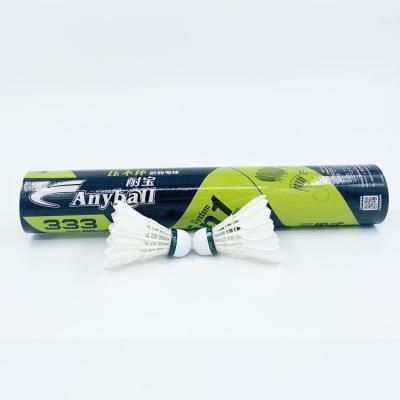 Cina Hybrid 3in1 Badminton Shuttles Shuttlecock Birdied Good Quality Duck Feather Shuttlecock in vendita
