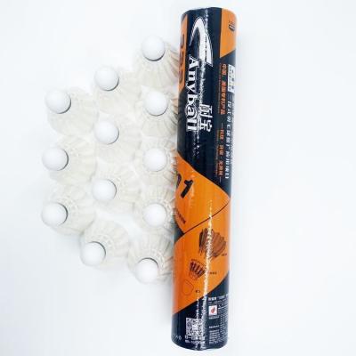 中国 Anyball 222 Training Durable Hybird Goose Feather Shuttlecocks 3in1 Shuttlecock Feather Birdies Badminto 販売のため