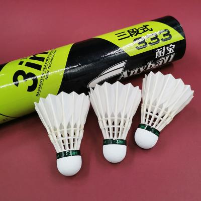 Cina Super Cost Performance Badminton Shuttlecock High Quality Feather Badminton Shuttlecock in vendita