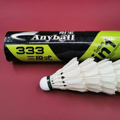 Cina Super Cost Performance Badminton Shuttlecock High Quality Feather Badminton Shuttlecock in vendita